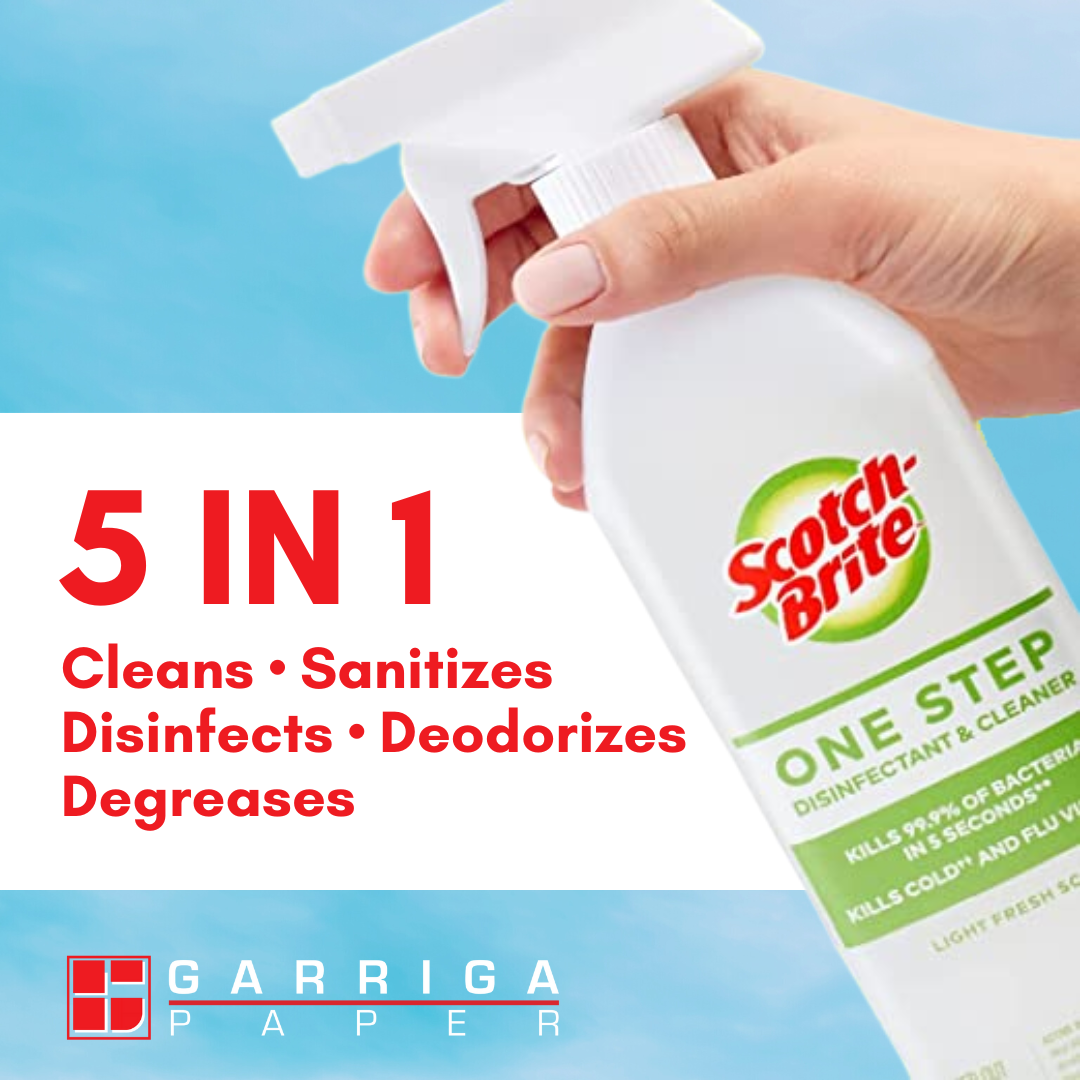One Step Disinfectant & Cleaner – Garriga